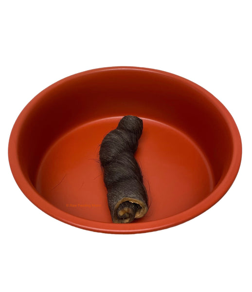 Water Buffalo Cheek Rolls with Fur – Raw Feeding Miami
