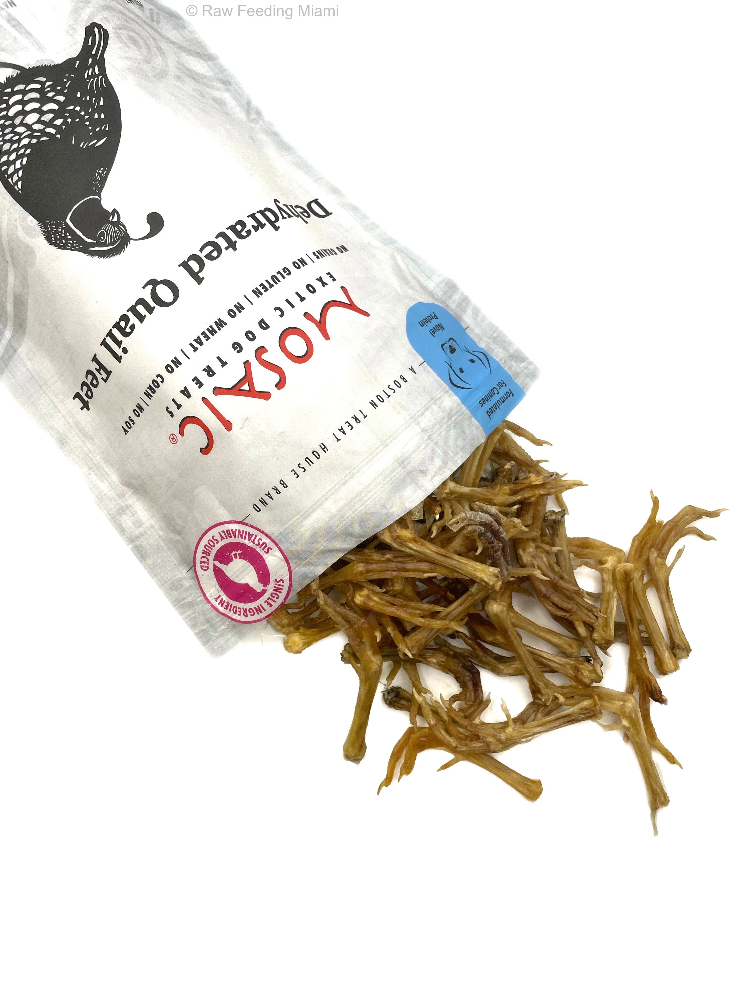 Dehydrated Quail Feet – Raw Feeding Miami