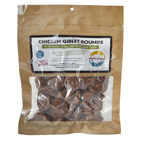 Freeze Dried Chicken Giblet – Raw Feeding Miami