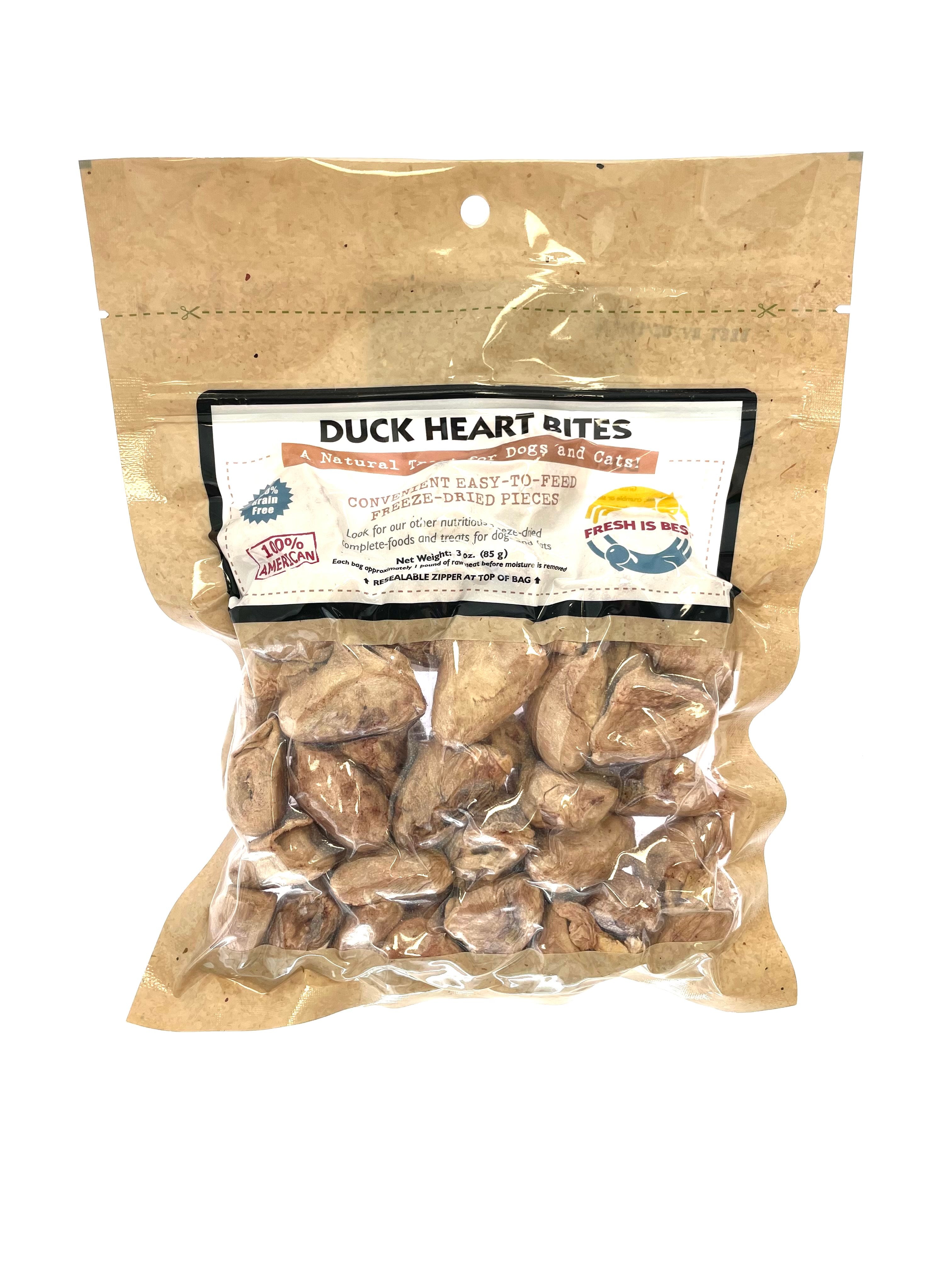 Freeze Dried Duck Heart – Raw Feeding Miami
