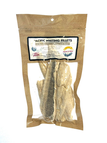 Freeze Dried Pacific Whiting Fillets – Raw Feeding Miami
