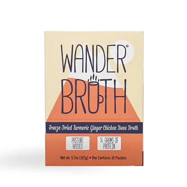 Freeze Dried Pastured Turmeric Ginger Chicken Bone Broth – Raw Feeding ...